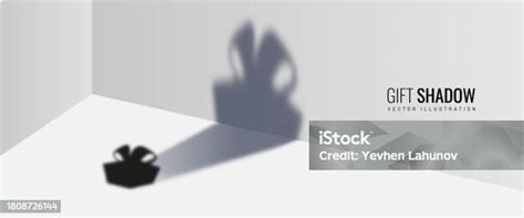 실루엣 선물 흐릿 한 스타일 휴일 선물 상자 그림자 요소 세트입니다 벡터 일러스트 레이 션 가방에 대한 스톡 벡터 아트 및 기타 이미지 Istock