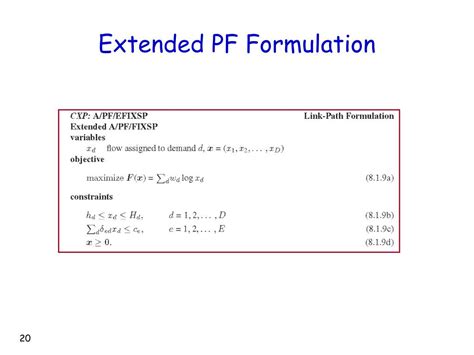 Ppt El736 Communications Networks Ii Design And Algorithms Powerpoint Presentation Id4338463