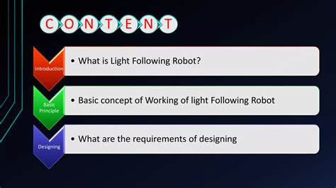 Light Follower Robot Pptx
