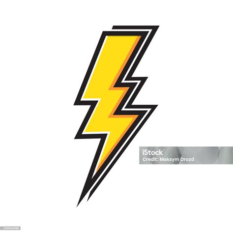 번개 전력 벡터 로고 디자인 요소 에너지 와 천둥 전기 기호 개념 원에서 번개 볼트 기호 파워 패스트 스피드 로고타입 개념에 대한 스톡 벡터 아트 및 기타 이미지 Istock