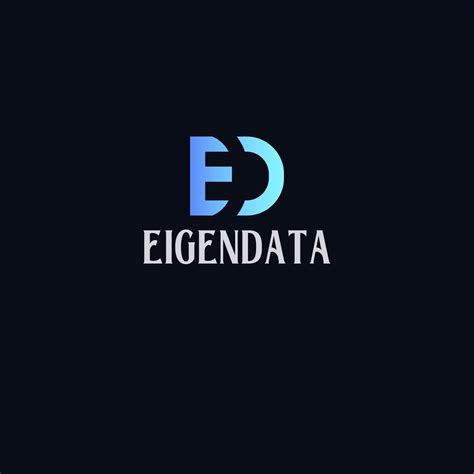 Elegant Modern Ai Tech Logo Design For Eigendata By Ana Gocheva Design 30554905