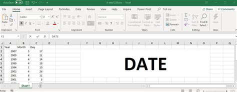 The DATE Function Excelpedia