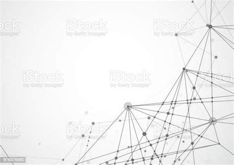 연결 점 들과 라인을 추상화 합니다 연결 과학 배경입니다 벡터 일러스트 레이 션 0명에 대한 스톡 벡터 아트 및 기타 이미지 0명 3차원 형태 개념 Istock