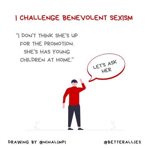 Challenge Benevolent Sexism And Other Actions For Allies By Better Allies® Mar 2025 Code