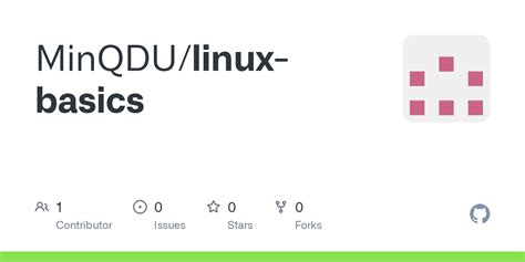 Github Minqdu Linux Basics