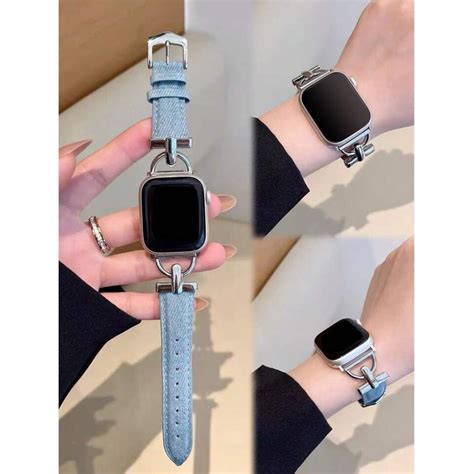 قیمت و خرید بند دریم مدل Denim مناسب برای اپل واچ سری 9 سایز 41 میلیمتری