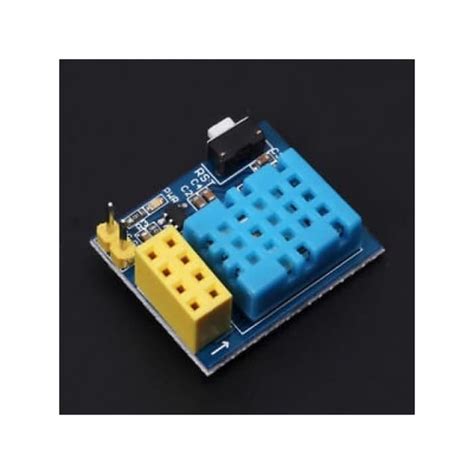 Jual Esp 01 Dht11 Modul Sensor Temperatur Dan Kelembapan Dan Wifi Esp8266 Shopee Indonesia