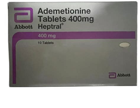 Abbott Heptral Ademetionine Tablet At Rs 880box S Adenosyl Methionine In New Delhi Id