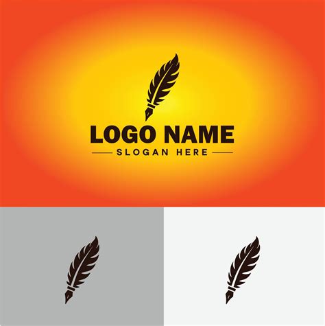 Pen Write Pencil Logo Icon For Business Brand App Icon School Education