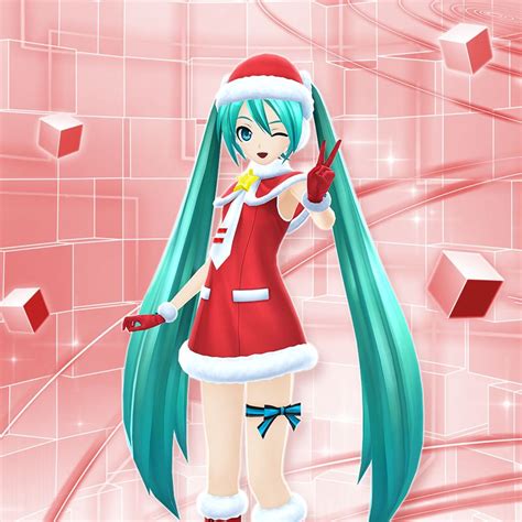 Hatsune Miku Christmas Costume Module Releases Mobygames