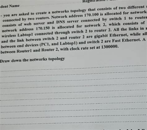 Solved Re Asked To Assign An Ip Address And Subnet Mask To