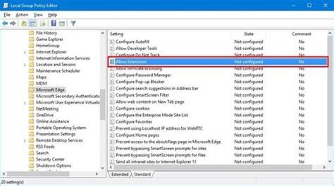 How To Disable Extension Support On Microsoft Edge Windows Central