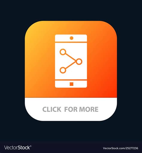 App Share Mobile Mobile Application Mobile Vector Image