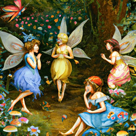 Thomas Kinkaid Fairies Hyper Realistic Intricate · Creative Fabrica