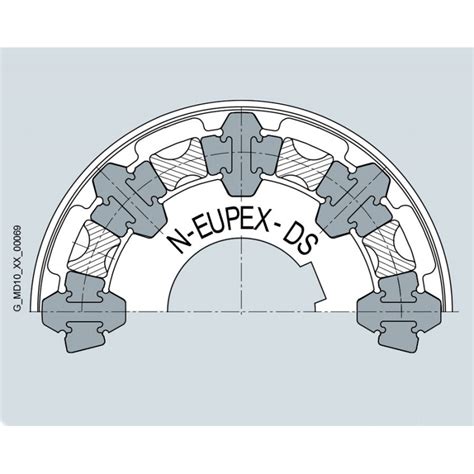 Acoplamiento Flexible Flender N Eupex Ds