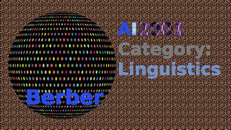 Berber Language Writing