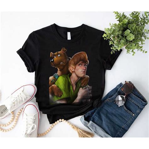 Funny Scooby Doo And Shaggy Rogers T Shirt Scooby Doo Shirt Inspire