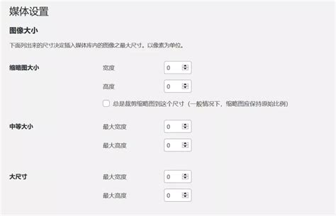 WordPress禁止上传图片生成多个尺寸版本 零五网