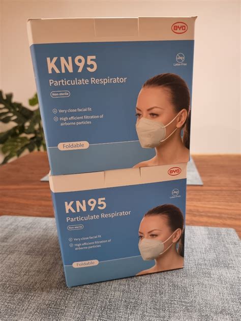 Byd Kn95 Mask Health And Nutrition Face Masks And Face Shields On Carousell