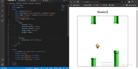 Flappy Bird Game Javascipt Canvas Html Css Dev Community