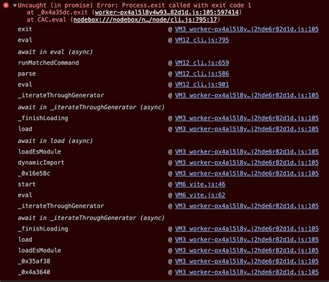 Vite Template Crashes With Status Code 1 · Issue 912 · Codesandbox