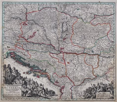 Balkans Hungary Croatia Matthias Seutter Nova Et Catawiki