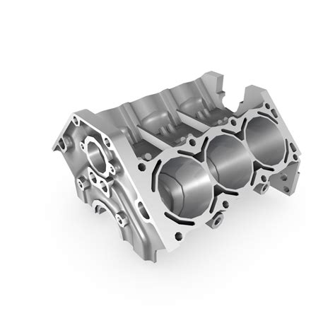 Generic Engine Block 3d Model Turbosquid 1258618