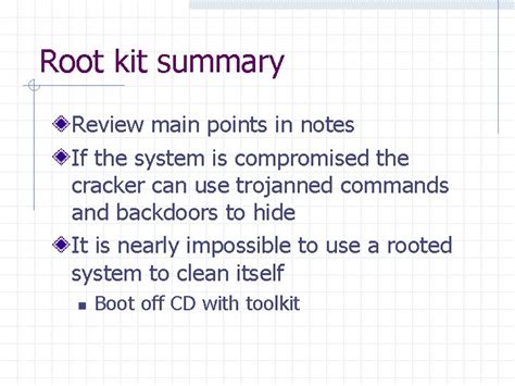 Anatomy Of Attacks Buffer Overflow Attacks Rootkits Warning