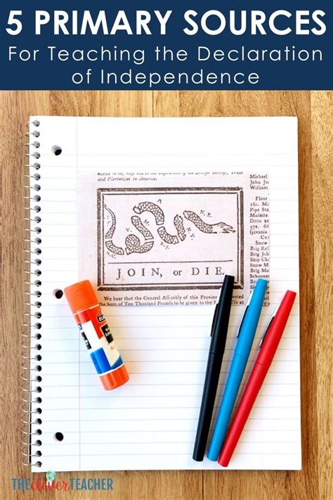 Primary Source Declaration Of Independence Answer Key Cpalms