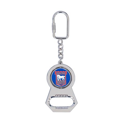 Itfc Spinning Crest Bottle Opener Keyring Ipswich Town Fc Official Store