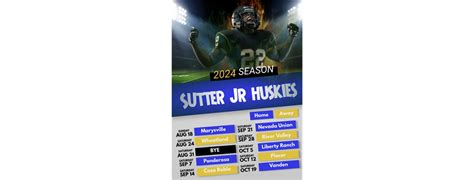 Sutter Jr Huskies Home