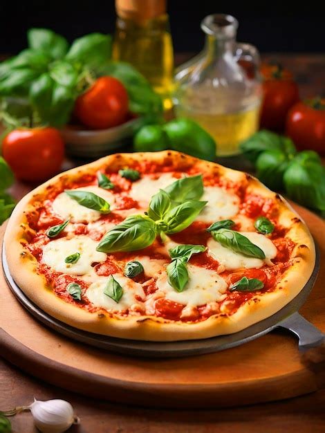 Premium Photo Margherita Pizza Hd Image Download