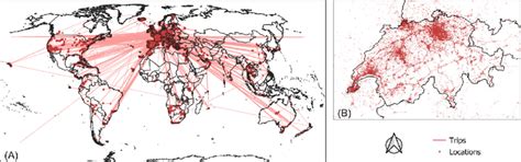 Spatial Distribution Of The Mobility For The Gc And Mobis Datasets A