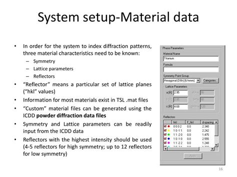 PPT Understanding The TSL EBSD Data Collection System PowerPoint Presentation ID