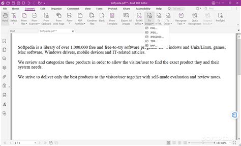 Foxit PDF Editor Download Softpedia