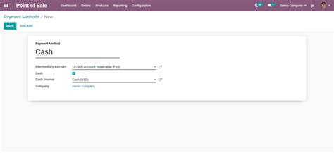 How To Set Up Payment Methods For POS In Odoo