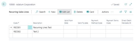 How To Create Recurring Invoices In Business Central Business Central