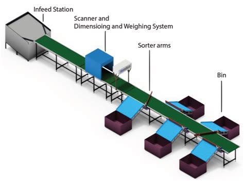 Flexli Sorting Conveyor For Distribution Centers Material Handling