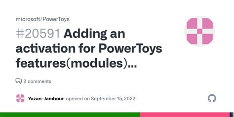 Adding An Activation For Powertoys Featuresmodules Through Powertoys