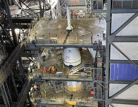 Artemis Ii Rocket Fully Stacked And One Step Closer To Launch Futuramic