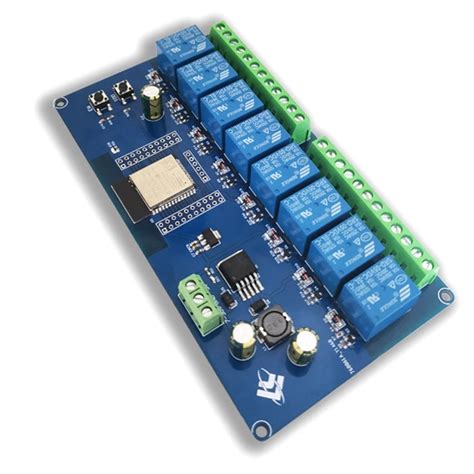Esp32 Wifi Bluetooth Ble 8 Wak Relay Modul Esp32 Wrome Másodlagos