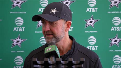 Deboer On Managing Workloads Dallas Stars