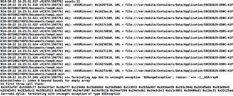 Ios Avasset Trackswithmediatype Returns An Empty Array Stack Overflow