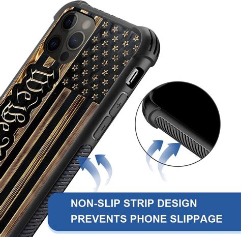 DAIZAG Funda Compatible Con IPhone Pro Max Con La Bandera De Estados Unidos We The People De