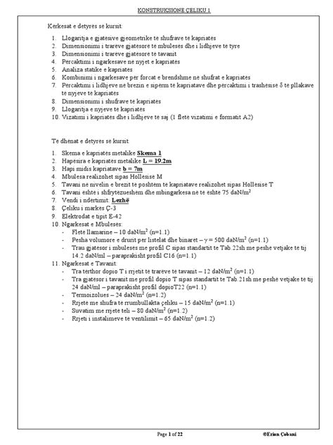 Konstruksione Çeliku 1 Pdf