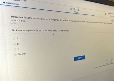 INSTRUCTIONS 010 14 TMLETT Errors If Any 60 C StudyX