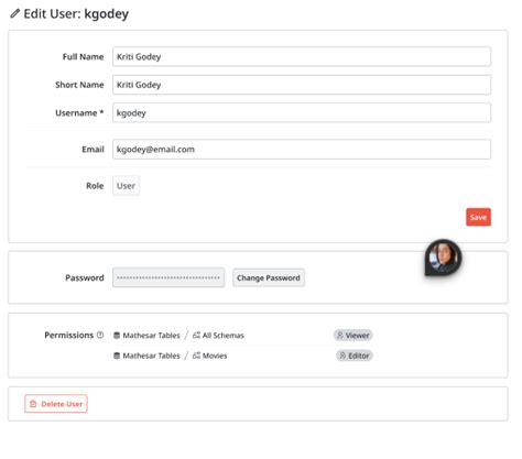 Show Readonly Permissions In User Edit Page · Issue 2556 · Mathesar Foundationmathesar · Github