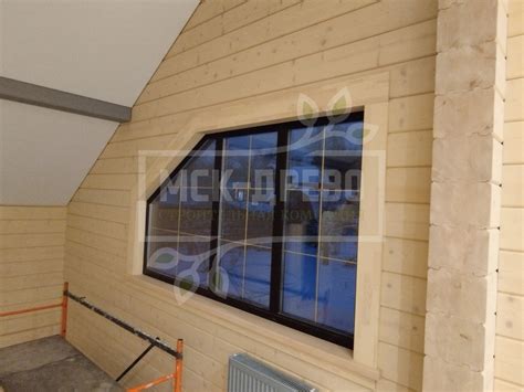 Фотогалерея отделка окон в деревянном доме внутри и снаружи «МСК Древо