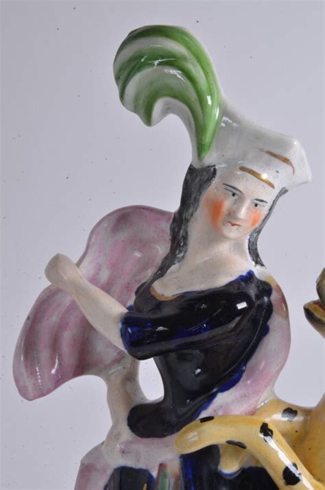 Death Of The Lion Queen Ellen Bright Staffordshire Figures