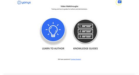 Create Troubleshooting Guide Yonyx